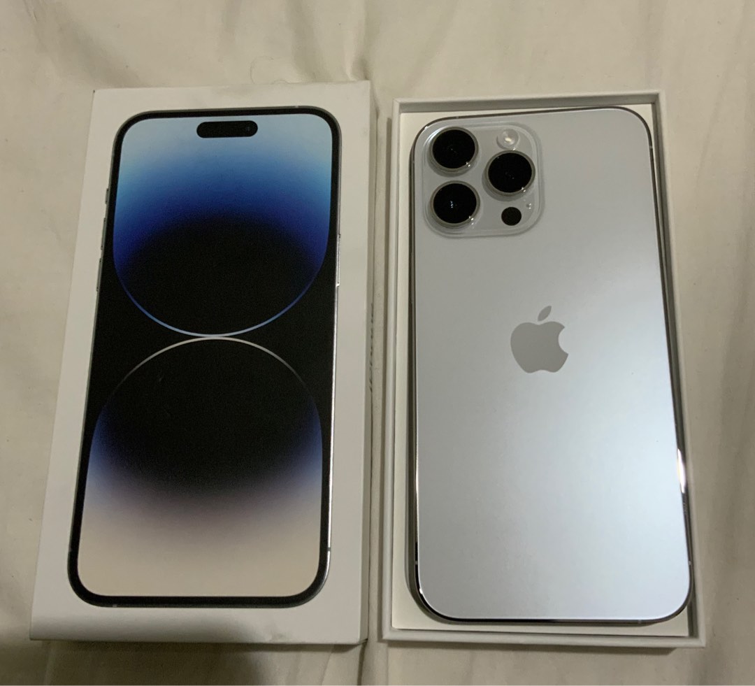 iPhone 14 Pro Max 128gb Silver on Carousell