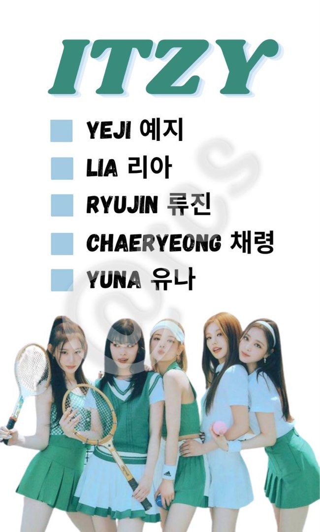 itzy packaging stickers mail instocks kpop, Hobbies & Toys, Memorabilia ...