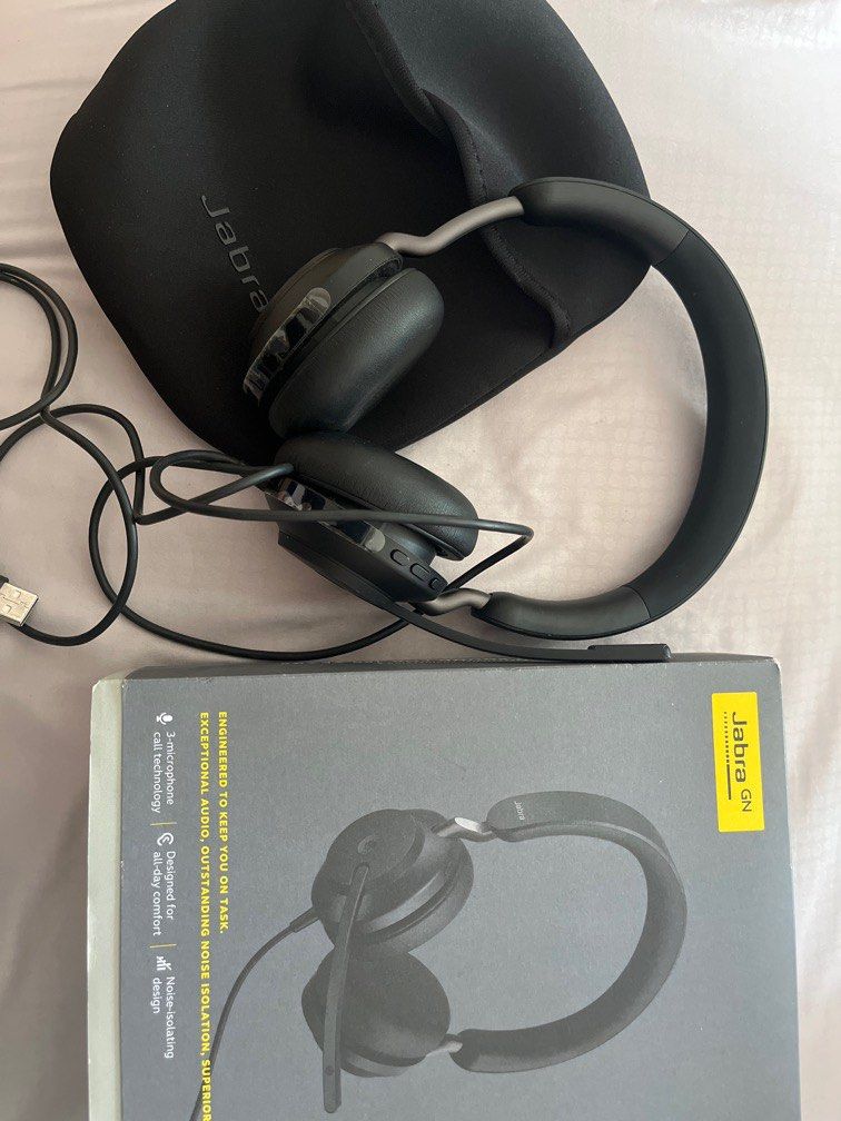 Jabra Evolve Audio Headphones Headsets On Carousell