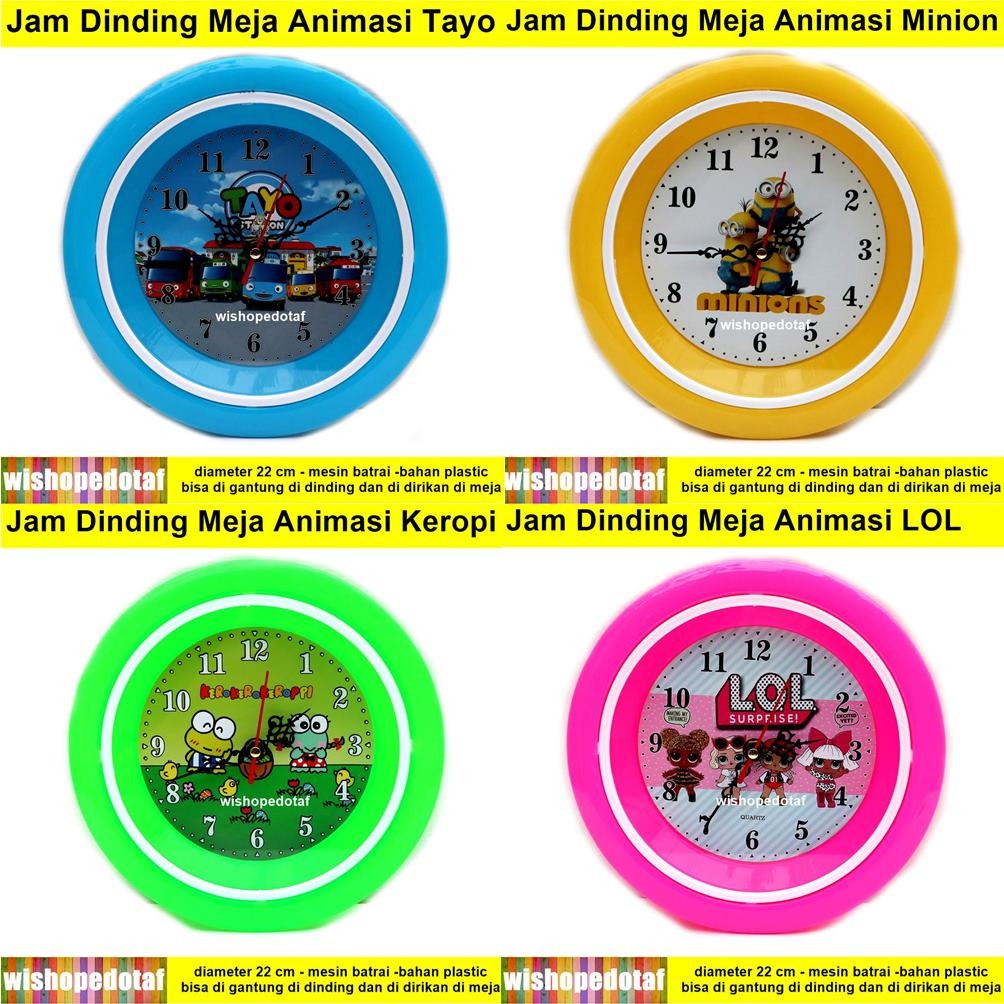 Jam Animasi Anak Dinding dan Meja, Jasa, Elektronik dan perbaikan alat ...