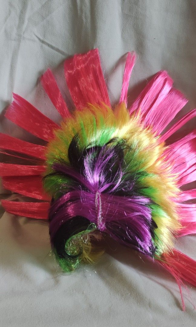 Jamaican Dreadlocks Wig with Crocheted Cap & Clown Mohawk Wig, Hobbies ...