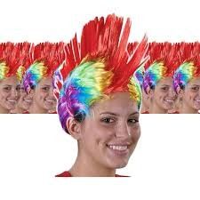 Jamaican Dreadlocks Wig with Crocheted Cap & Clown Mohawk Wig, Hobbies ...