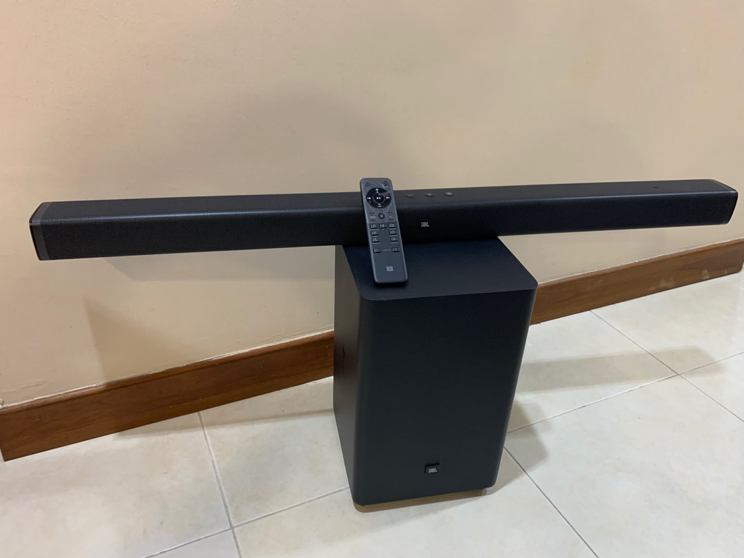 JBL by HARMAN Bar 2.1 Soundbar with Wireless Subwoofer, Audio ...