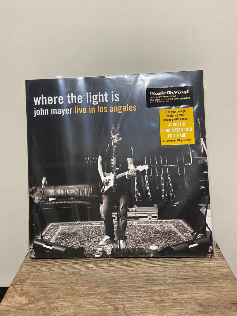 John Mayer Where The Light Is - live in LA, Hobbies & Toys, Music ...