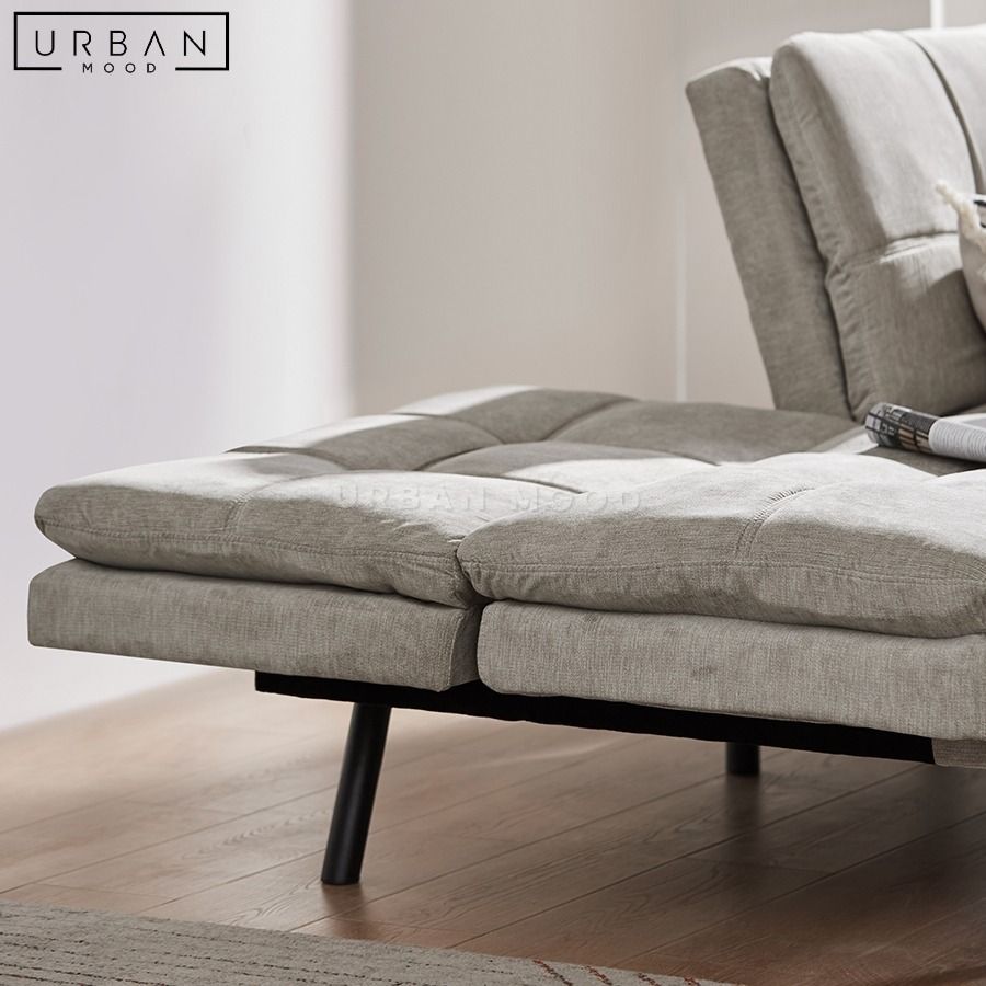 JOSHUA Modern Velvet Sofa Bed, Furniture & Home Living, Furniture ...