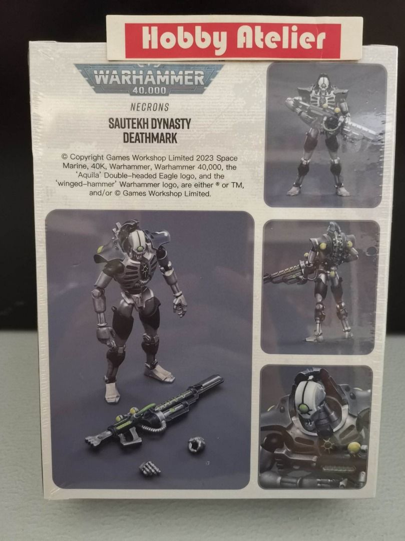 JT4782 Warhammer 40K - 1/18th Scale Necrons: Sautekh Dynasty Deathmark ...
