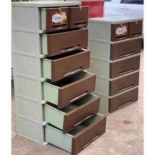 J&T VINTAGE PLASTIC DRAWER (Plastic Drawer/Wardrobe Cabinet/Clothes ...