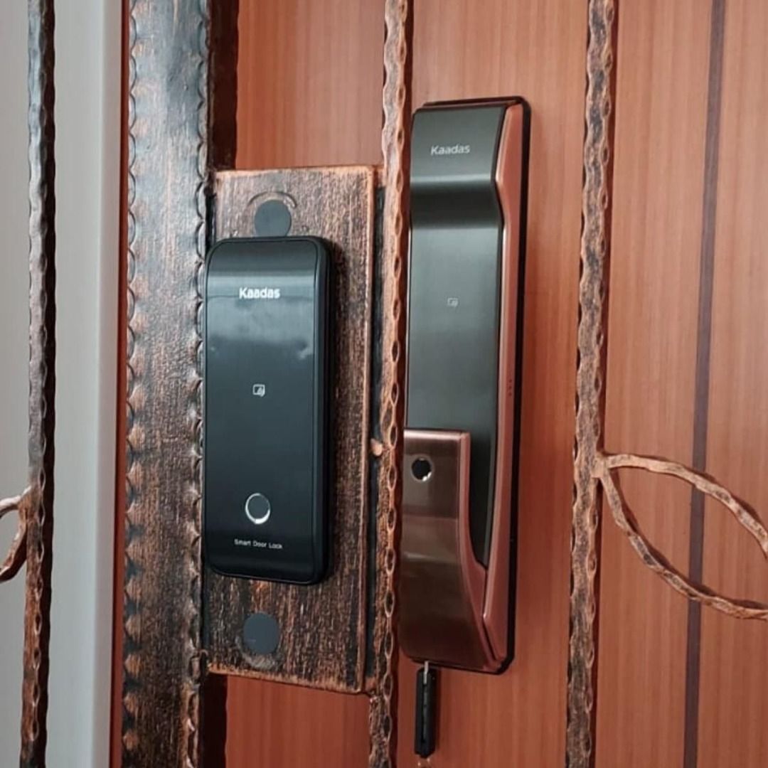 ️‍🔥Kaadas K9 Push Pull Door Digital lock and Kaadas R6G Gate Digital ...