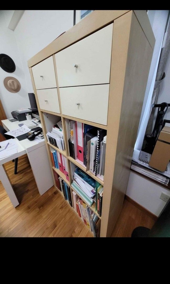 Kallax style cabinet, Furniture & Home Living, Furniture, Shelves ...