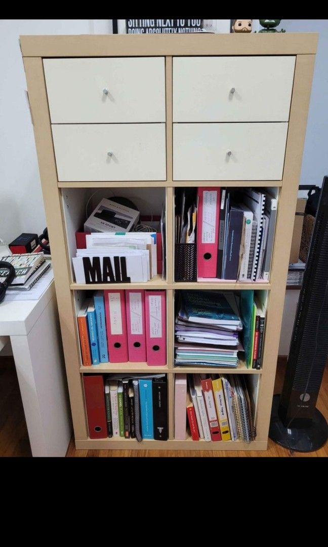 Kallax style cabinet, Furniture & Home Living, Furniture, Shelves ...