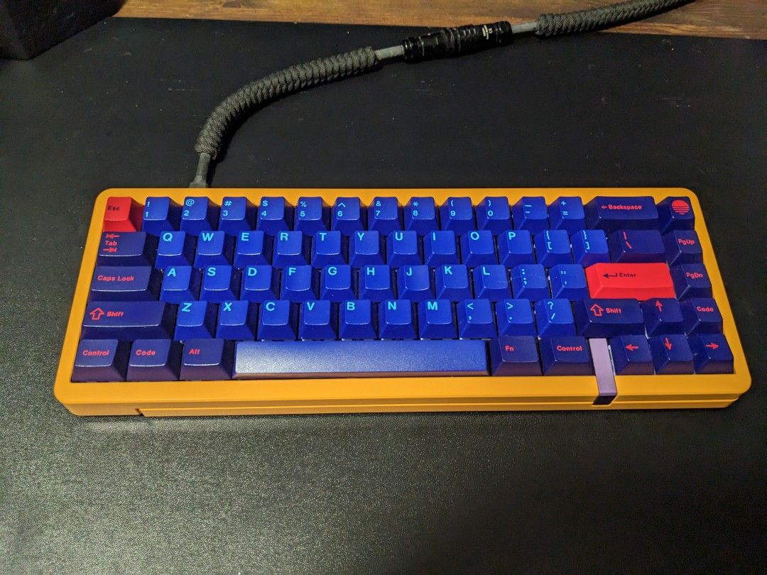 KBDfans d65 e-yellow, Computers & Tech, Parts & Accessories, Computer ...