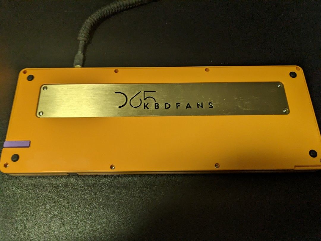 KBDfans d65 e-yellow, Computers & Tech, Parts & Accessories, Computer ...