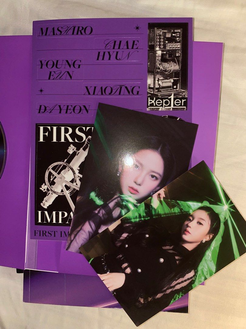 KEP1ER First Impact Unsealed Album with inclusions, Hobbies & Toys ...