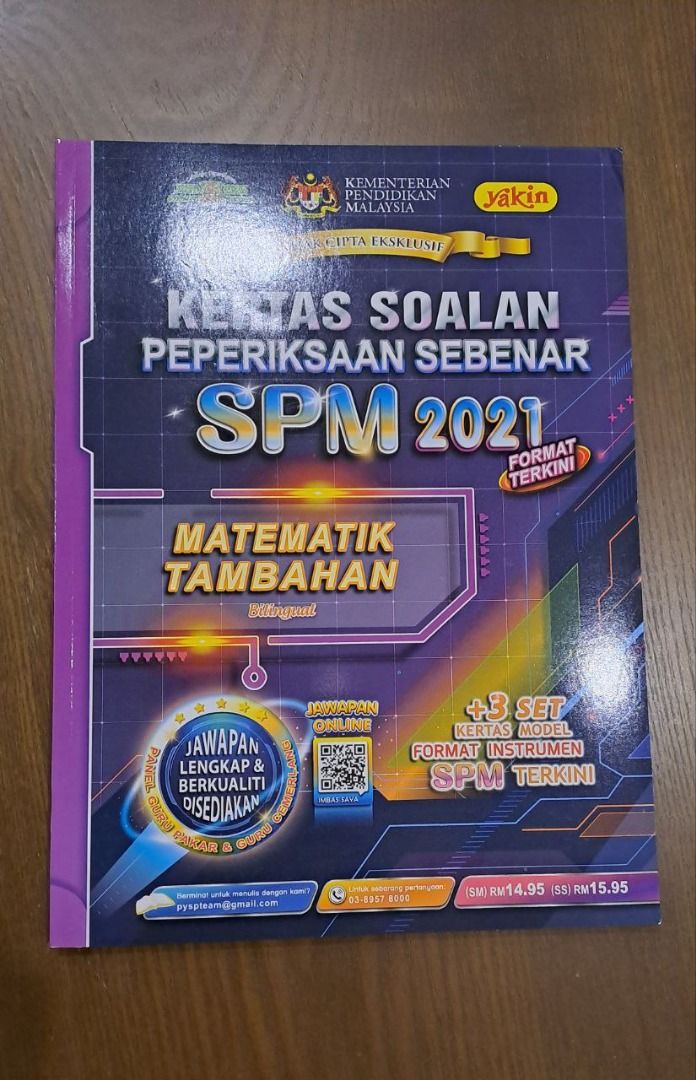 KERTAS SOALAN PEPERIKSAAN SEBENAR SPM 2021 (DWIBAHASA) [BIOLOGI, FIZIK ...