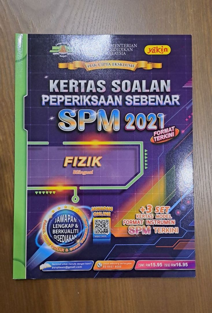 KERTAS SOALAN PEPERIKSAAN SEBENAR SPM 2021 (DWIBAHASA) [BIOLOGI, FIZIK ...
