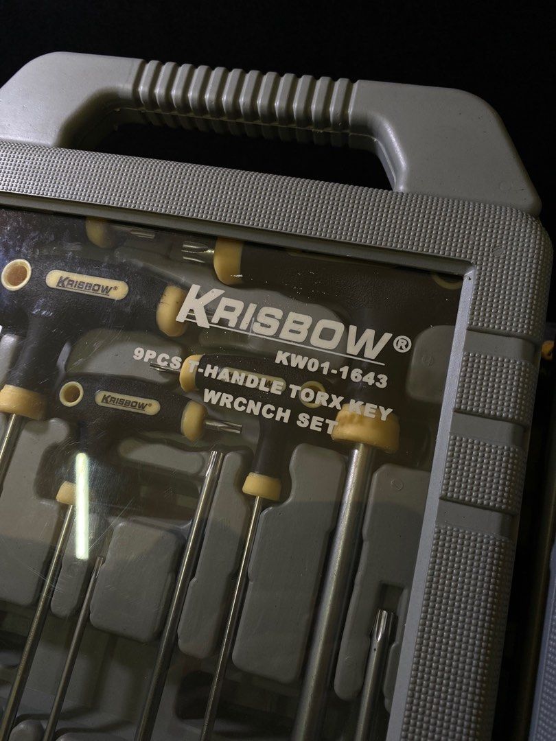 Krisbow Handle Torx Key Set, Desain & Kerajinan Tangan, Alat & Bahan ...