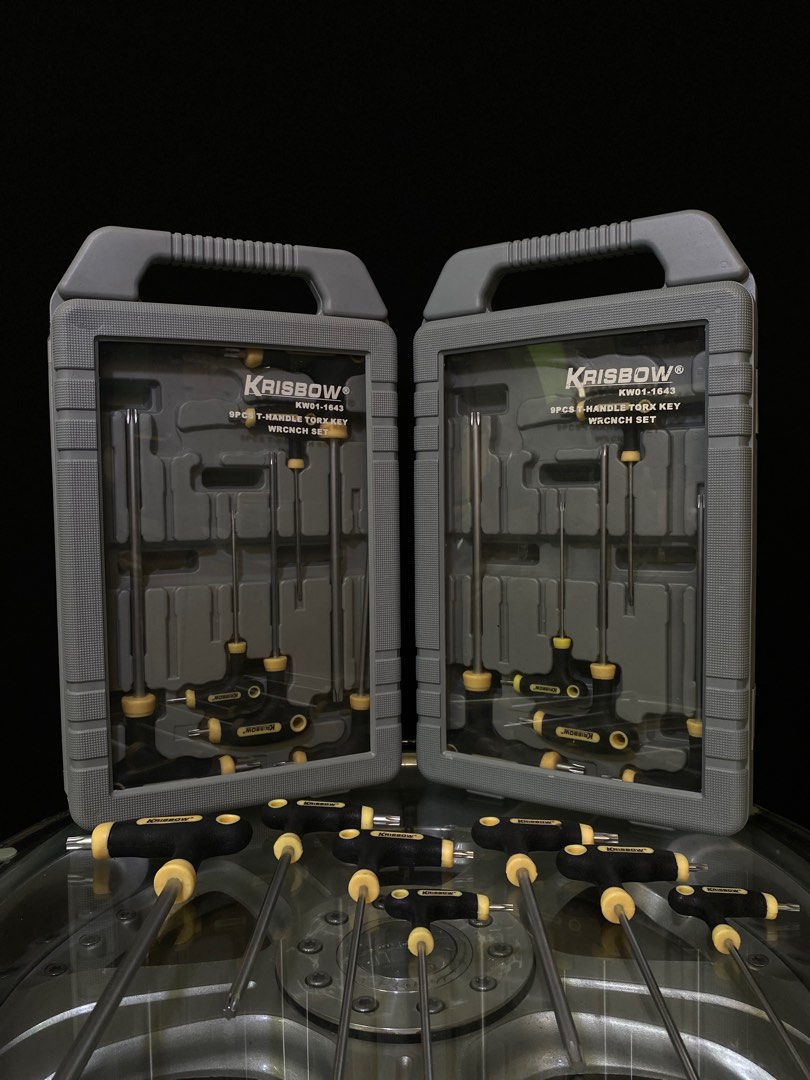 Krisbow Handle Torx Key Set, Desain & Kerajinan Tangan, Alat & Bahan ...
