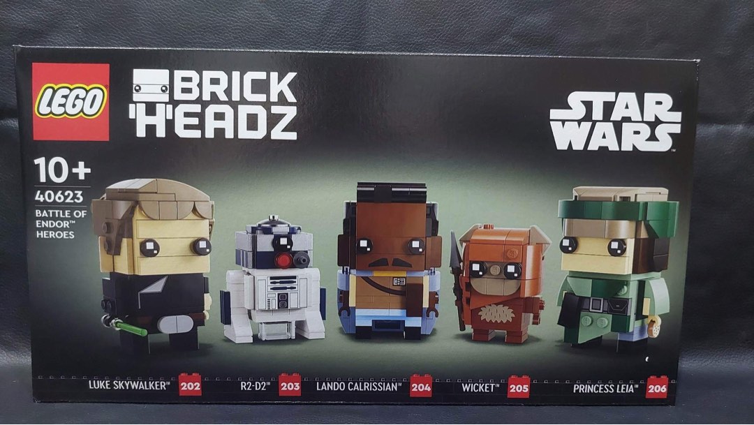 LEGO 40623 Star Wars Brickheadz Battle of Endor Heroes - New and Sealed ...