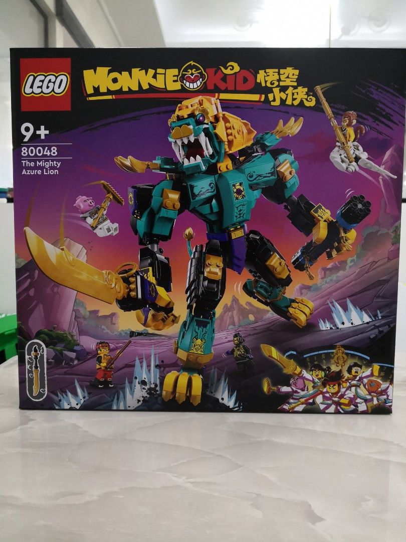 Lego 80048 Monkie Kid The Mighty Azure Lion, Hobbies & Toys, Toys ...