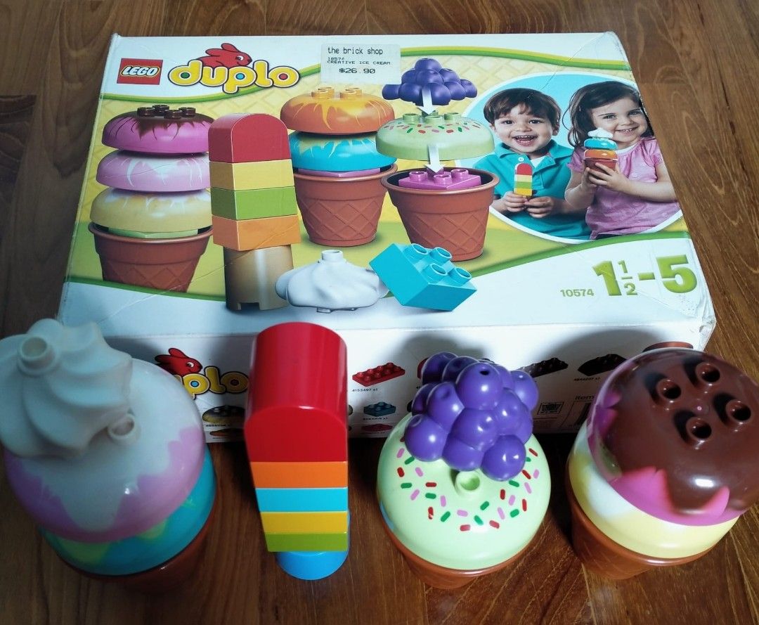 Lego Duplo Ice Cream Set, Hobbies & Toys, Toys & Games on Carousell