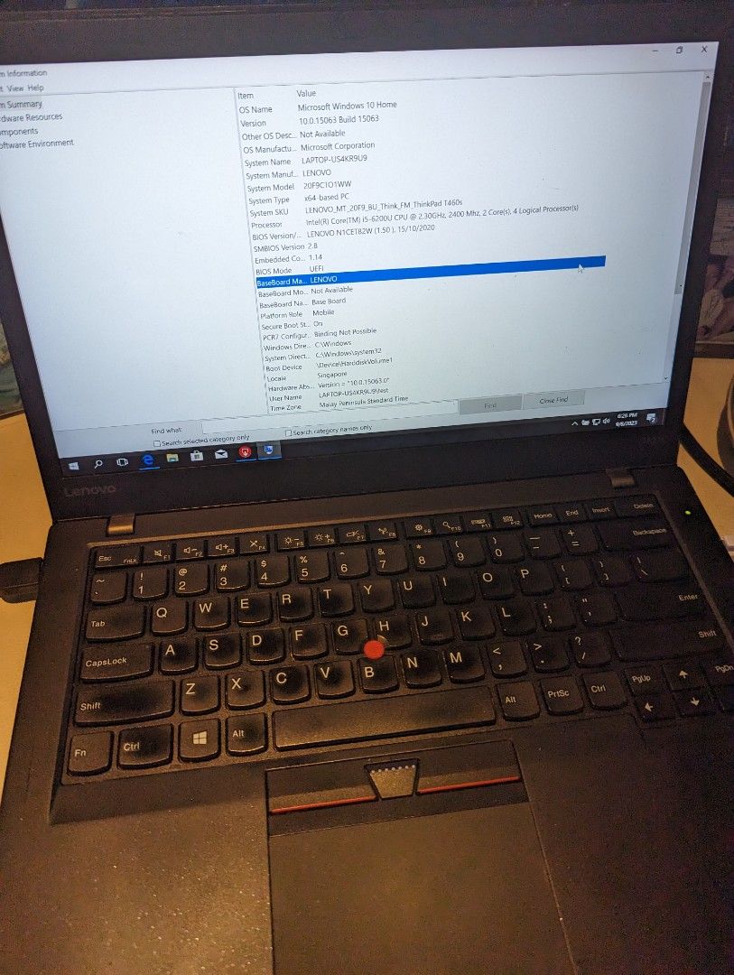 Lenovo Thinkpad T460S, Computers & Tech, Laptops & Notebooks on Carousell