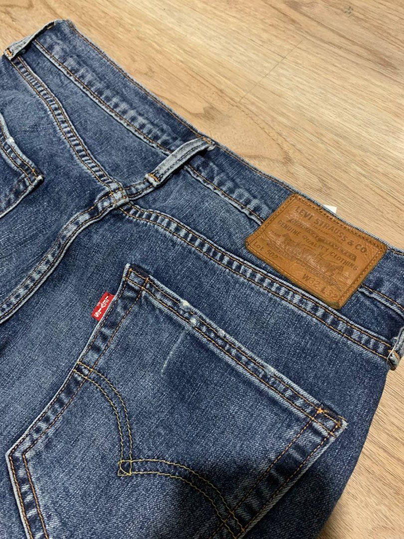 Levis 502 Big E Selvedge on Carousell