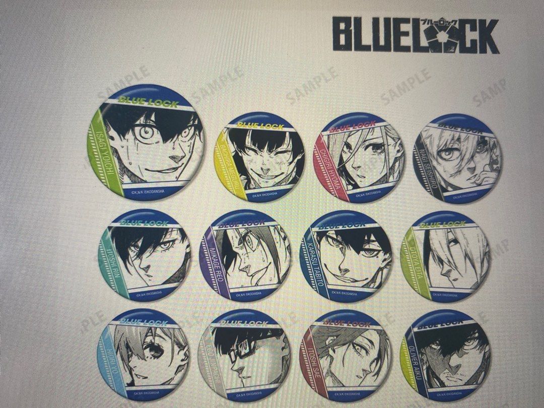 [LF] Blue lock Nagi Reo Rin Merch, Hobbies & Toys, Memorabilia ...