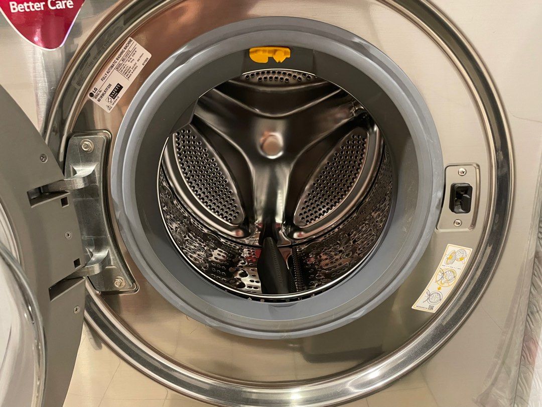 LG Washing Machine front load w touch screen, TV & Home Appliances ...