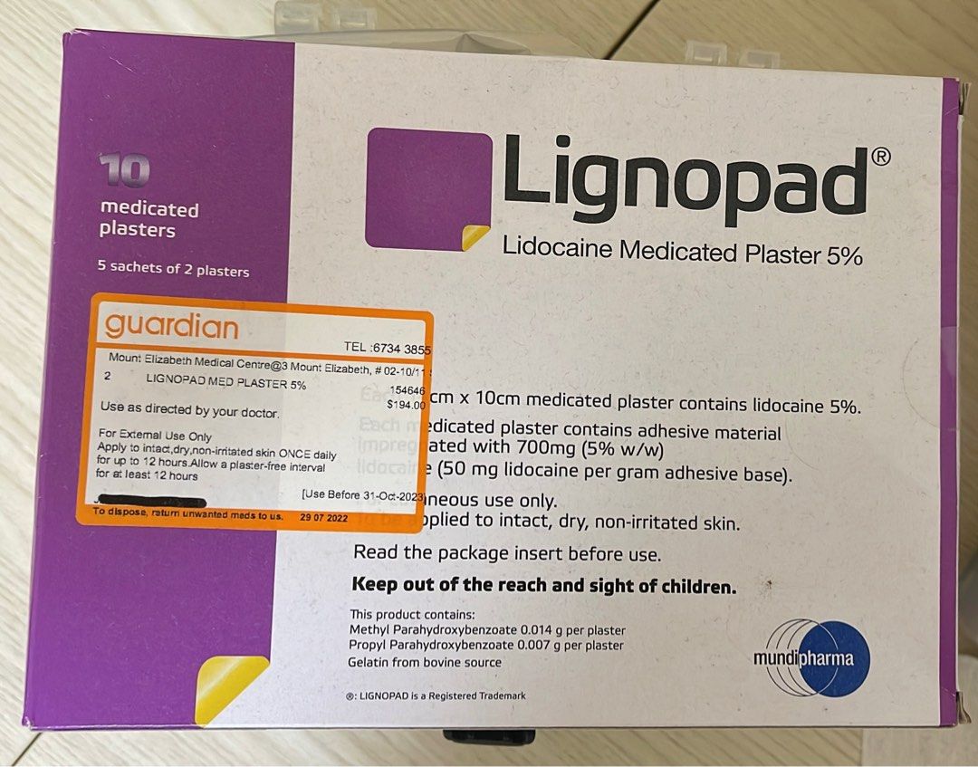 Lignopad, Health & Nutrition, Braces, Support & Protection on Carousell