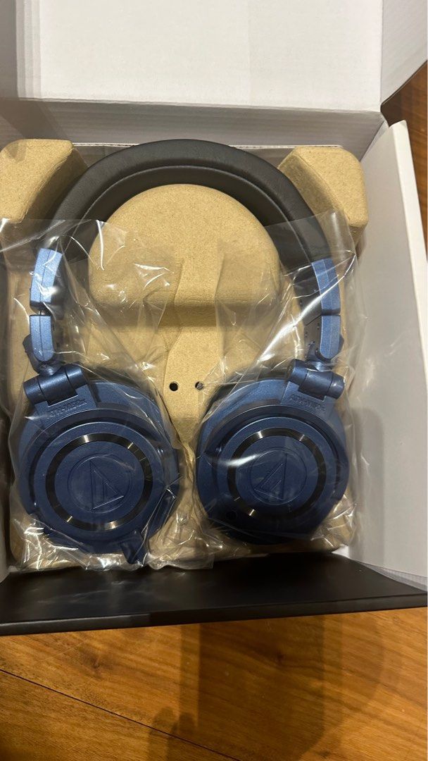 Limited edition Deep sea Audio Technic ATH-M50x headphones, Audio, Headphones & Headsets on ...