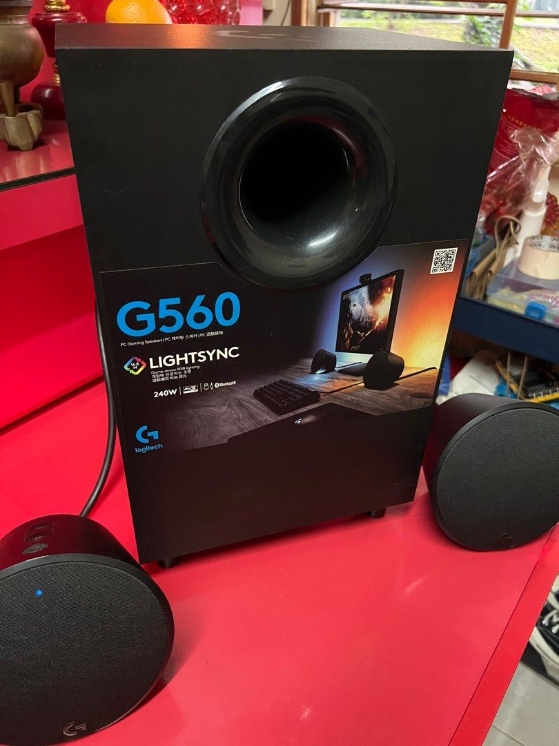 LOGITECH G560 RGB SPEAKER, Audio, Soundbars, Speakers & Amplifiers on ...