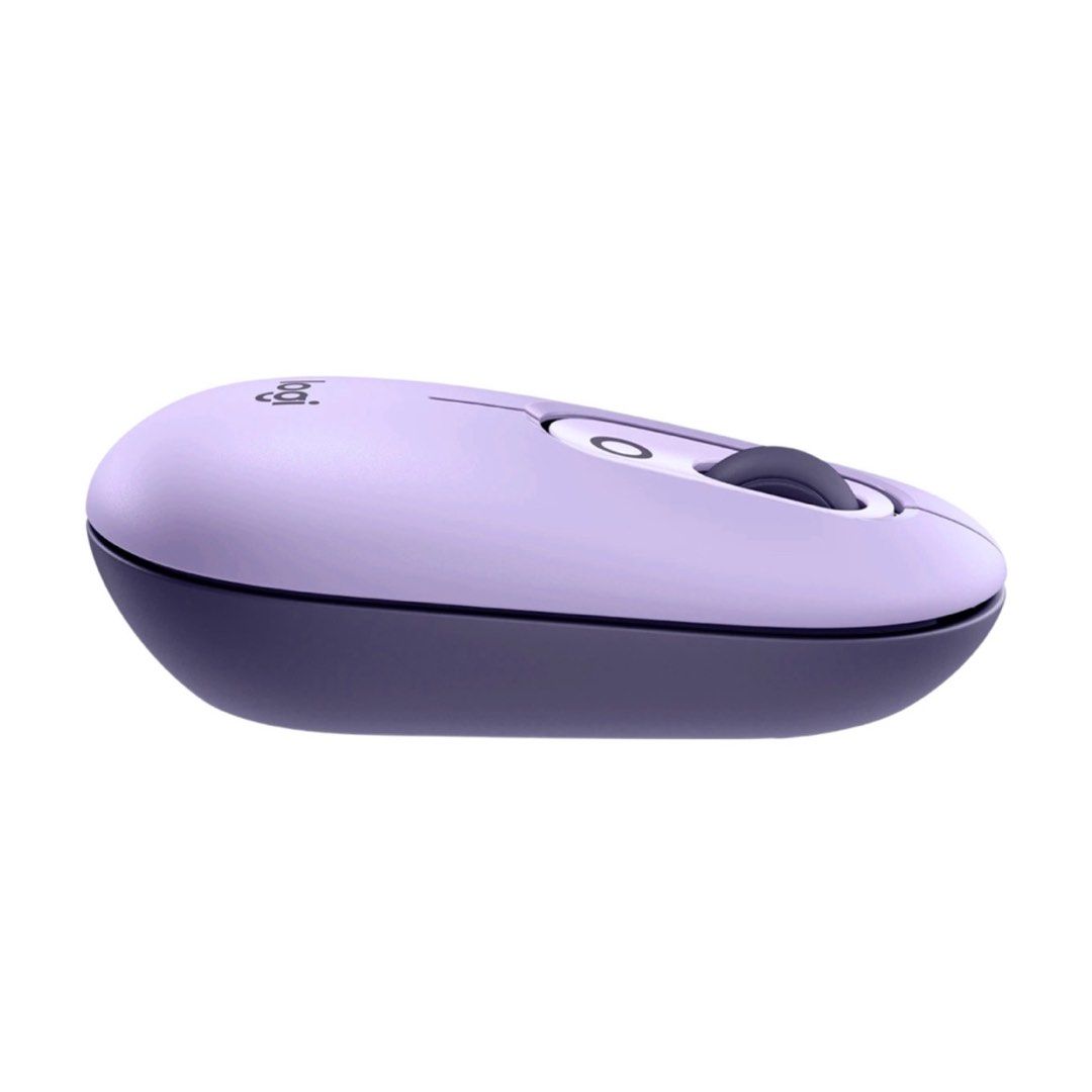 Logitech POP Wireless Mouse with Customizable Emoji in Cosmos Purple (U ...