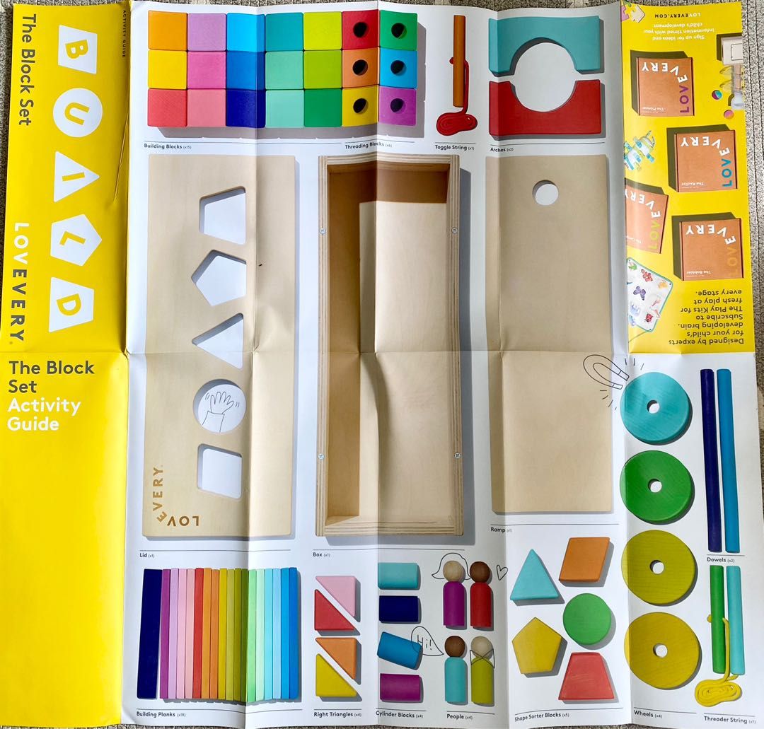 Lovevery Block Set, Babies & Kids, Infant Playtime on Carousell