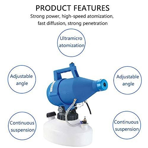 LYDQ Electric ULV Fogger Portable Ultra-Low Volume Atomizer Sprayer ...