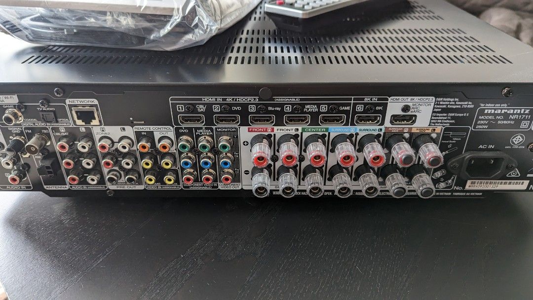 Marantz NR 1711, Audio, Soundbars, Speakers & Amplifiers on Carousell