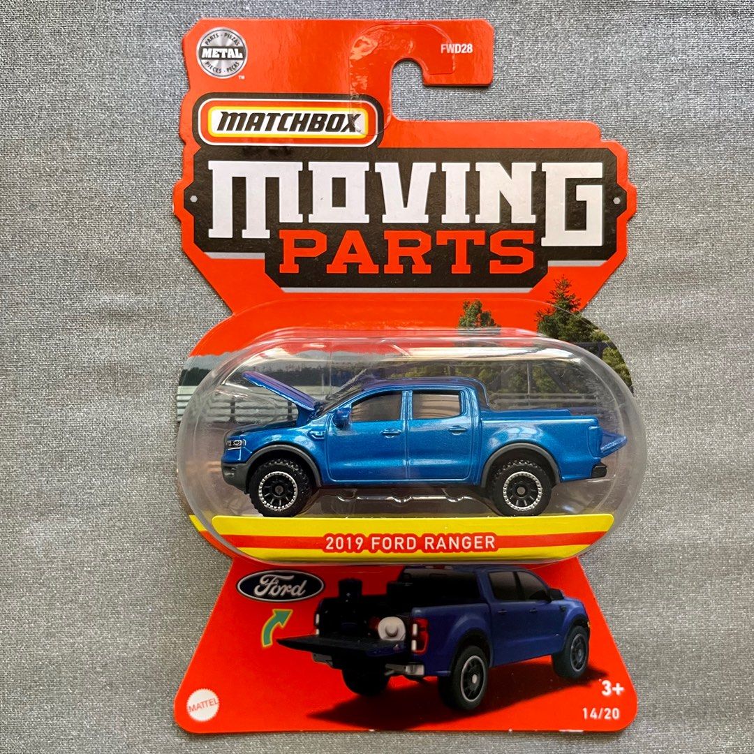Matchbox Ford Ranger 2019, Hobbies & Toys, Toys & Games on Carousell