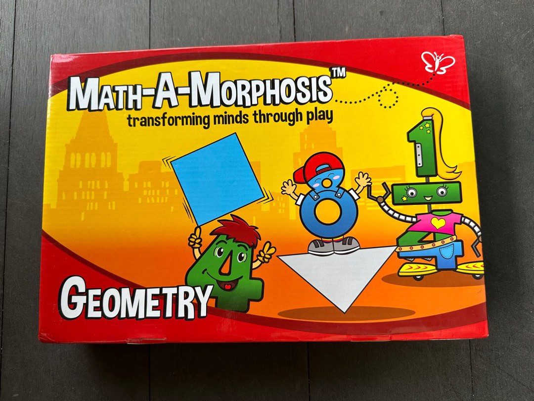 MATH-A-MORPHOSIS GEOMETRY BOARD GAME (EDUCATIONAL), Hobbies & Toys ...