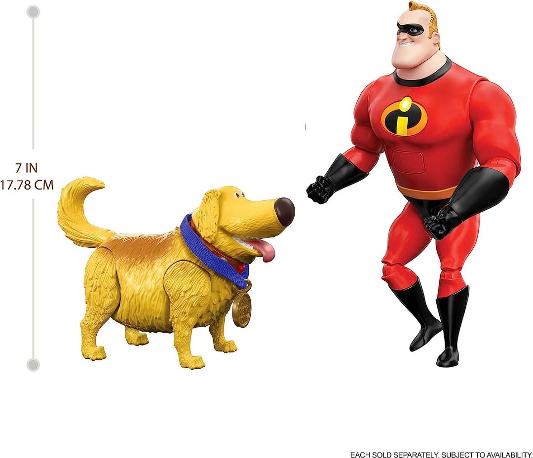 Mattel - The World of PIXAR Doug Interactable (Disney/PIXAR), 興趣及遊戲, 玩具 ...