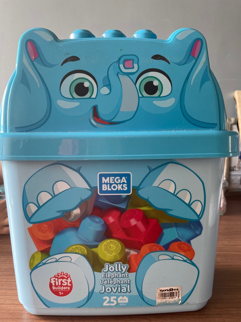 Mega Bloks build and learn bucket on Carousell
