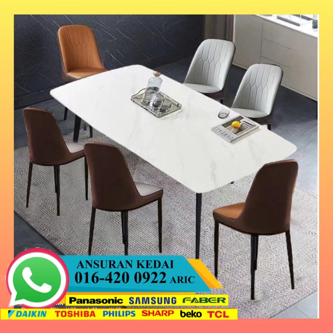 MEJA MAKAN ANSURAN KEDAI, Furniture & Home Living, Furniture, Tables ...