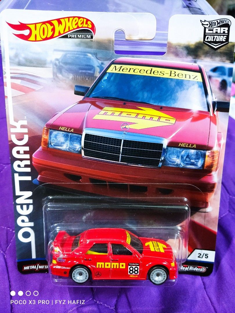 Mercedes Benz 190E Open Track Hotwheels, Hobbies & Toys, Toys & Games ...