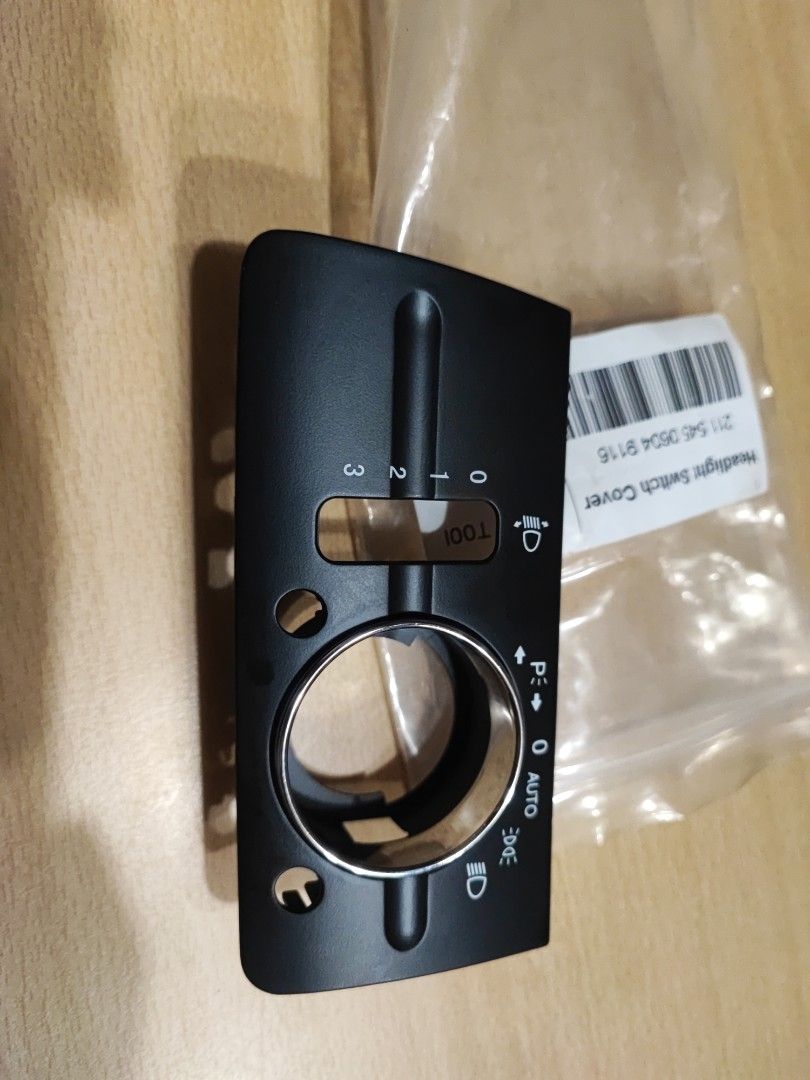 Mercedes e200 w211 light switch cover, Car Accessories, Accessories on ...