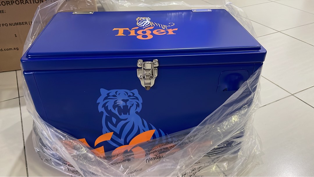 Metal Cooler box Tiger, TV & Home Appliances, Other Home Appliances on ...