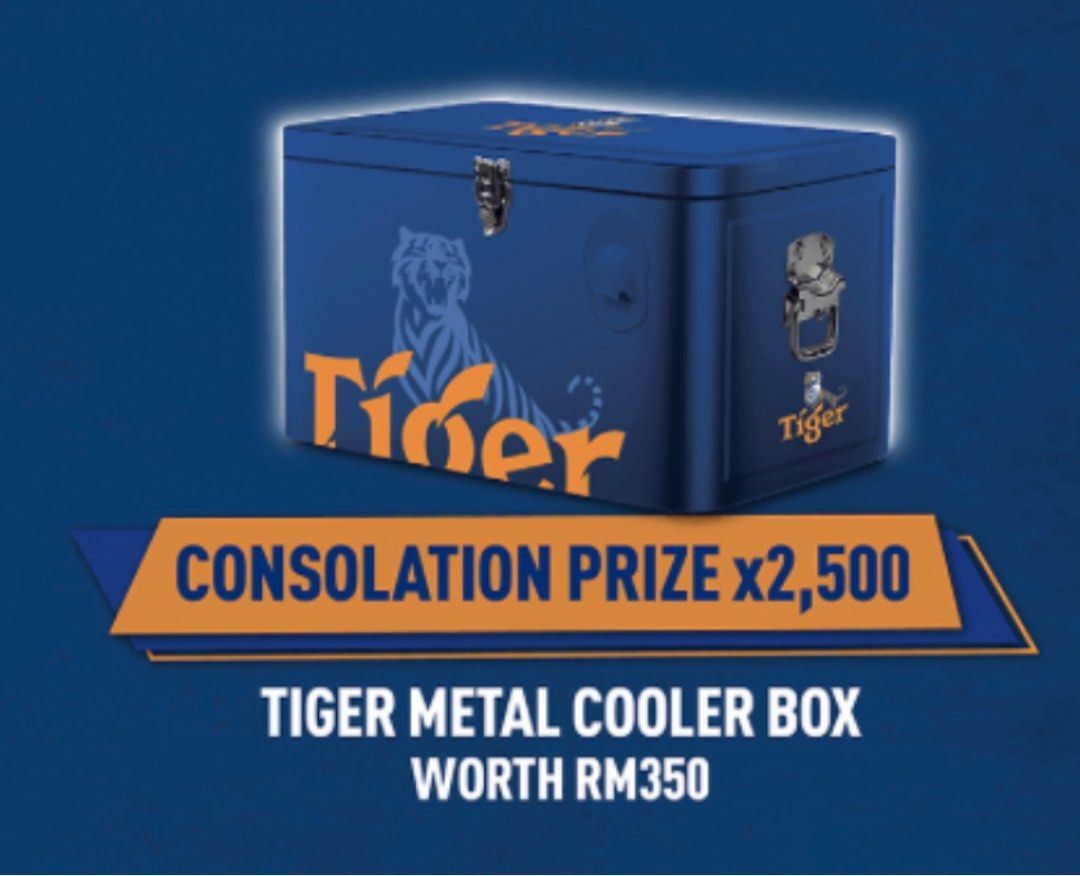 Metal Cooler box Tiger, TV & Home Appliances, Other Home Appliances on ...