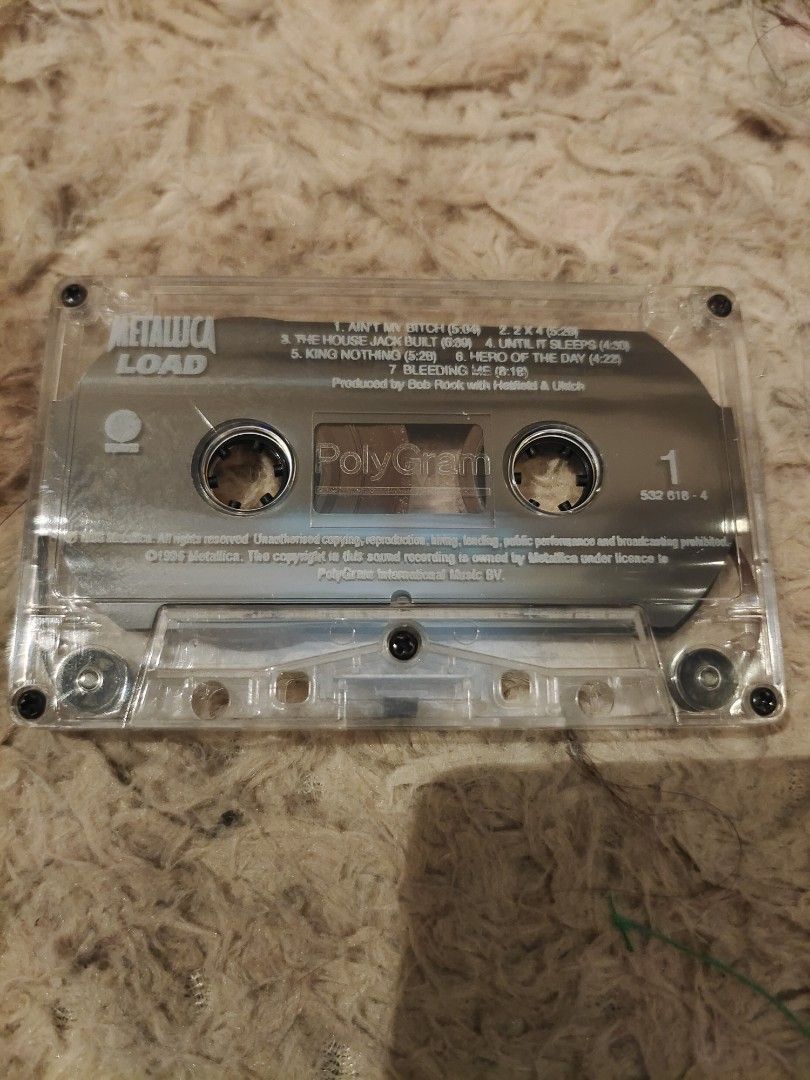 Metallica - Load Cassette, Hobbies & Toys, Music & Media, CDs & DVDs on ...