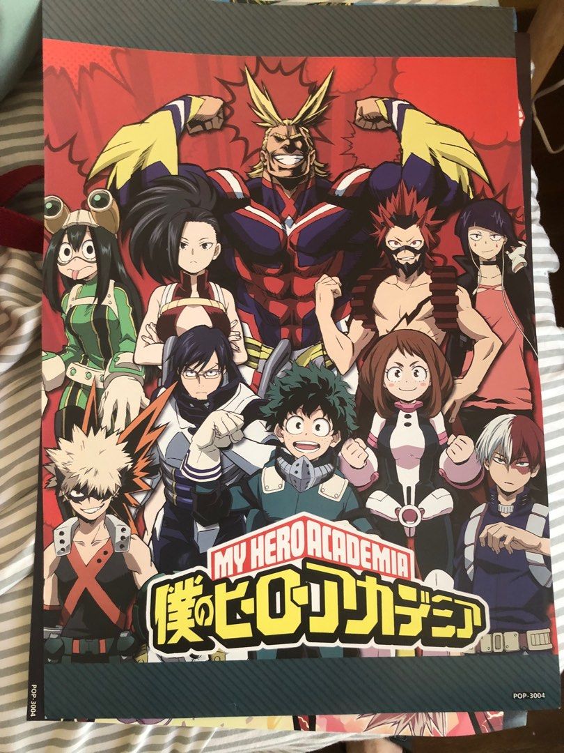 MHA Posters, Hobbies & Toys, Memorabilia & Collectibles, Fan ...