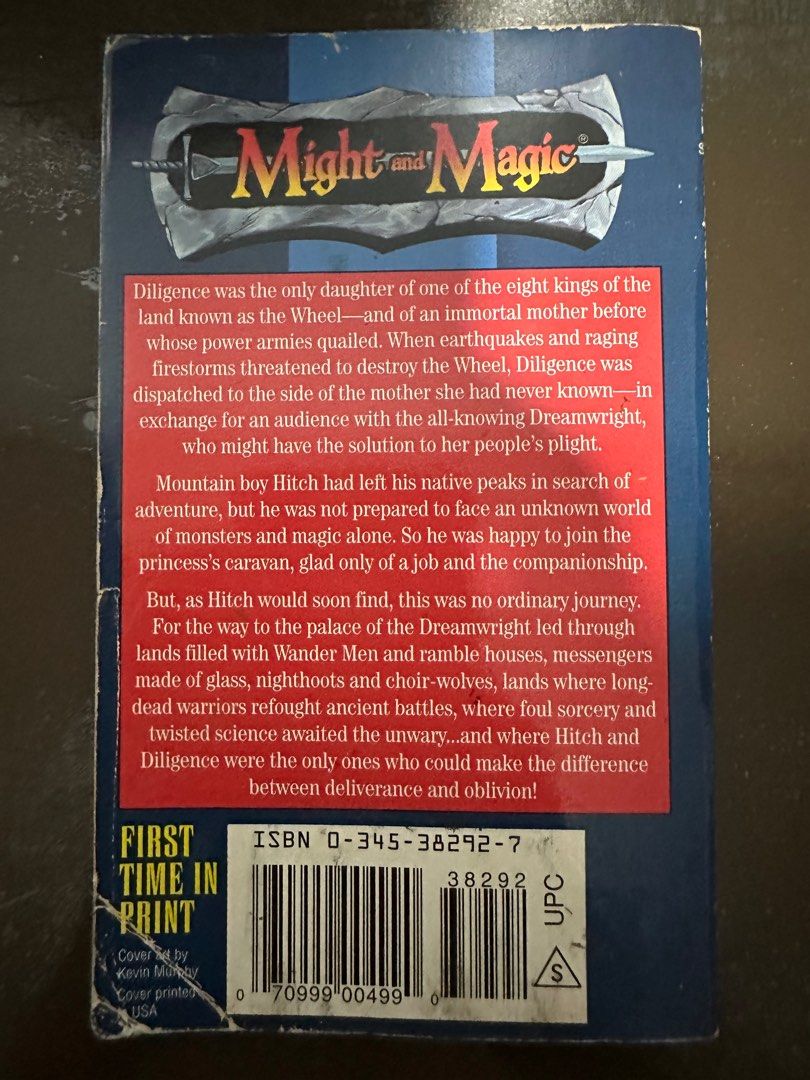 Might and Magic Book One The Dreamwright by Geary Gravel on Carousell