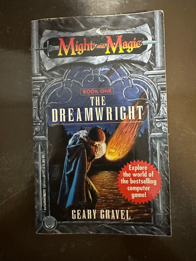 Might and Magic Book One The Dreamwright by Geary Gravel on Carousell