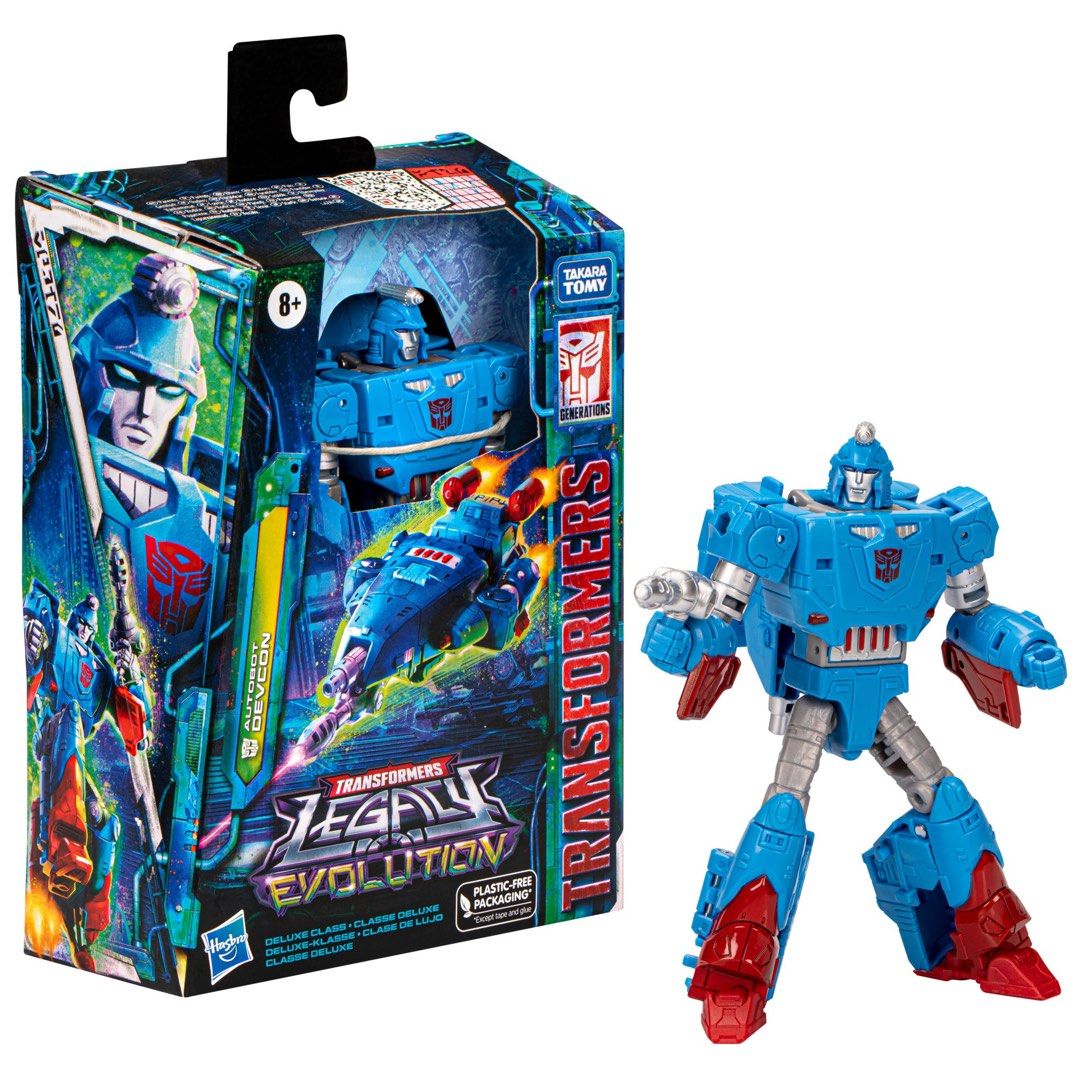 MISB Transformers Legacy Evolution Deluxe Devcon, Tarantulas, Axlegrease, Beachcomber & Paradise ...