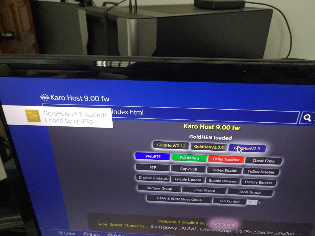 Modded PS4 Slim 500gb 9.00 CFW Goldhen Homebrew Capable, Video Gaming ...